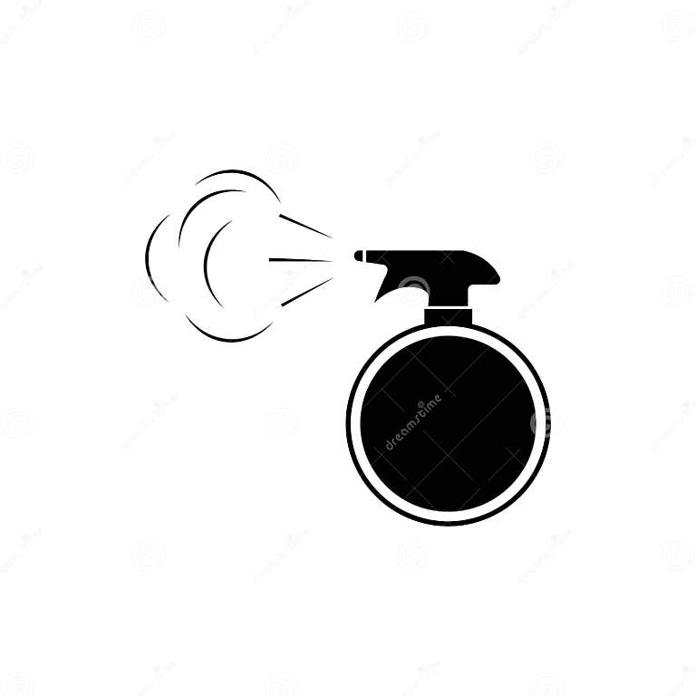 Spray icon logo vector stock vector. Illustration of icon - 232938696