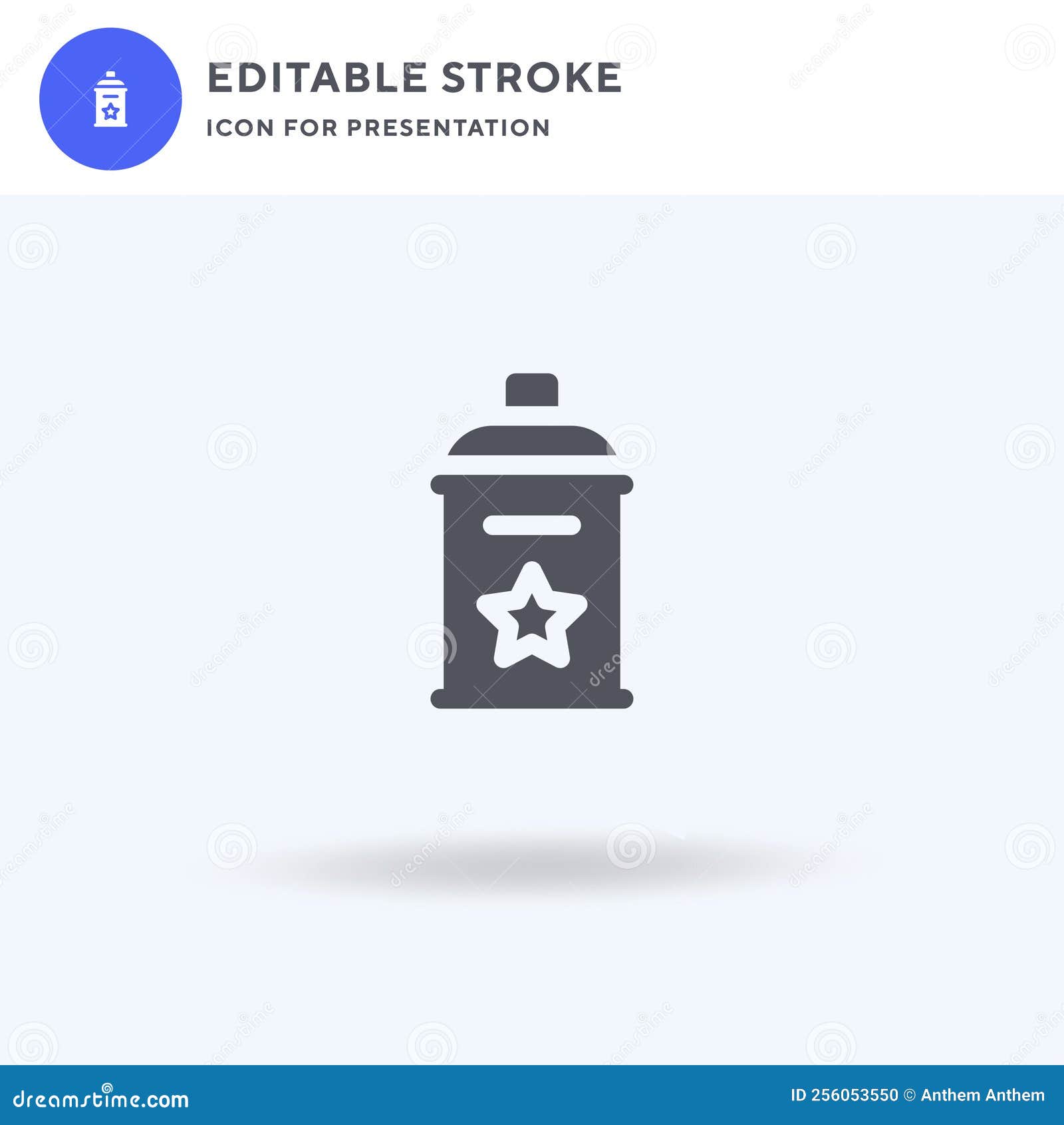 Spray Icon Vector, Filled Flat Sign, Solid Pictogram Isolated on White ...