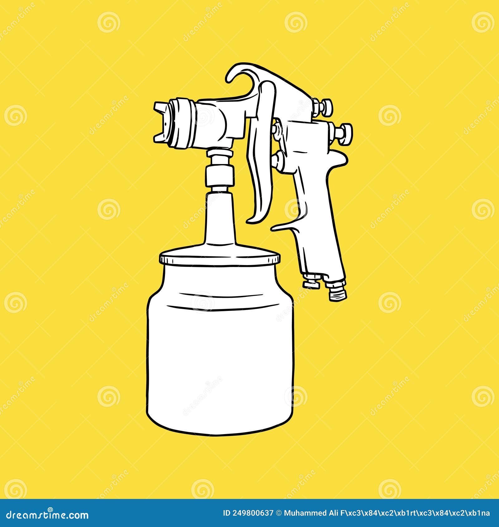 Spray Machine Icon. Construction. - Vector Stock Vector - Illustration ...