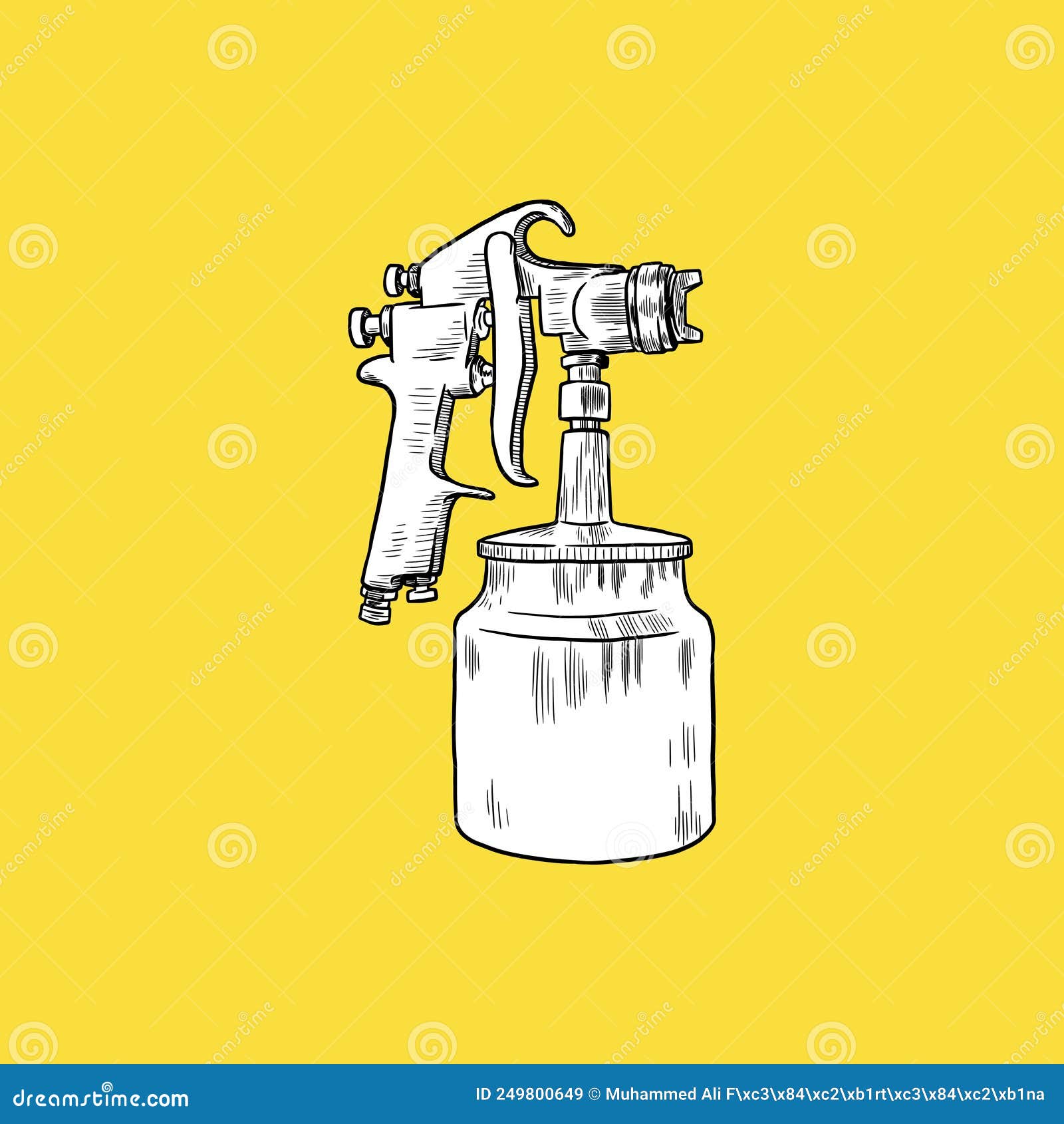Spray Machine Icon Construction. - Vector Stock Vector - Illustration ...