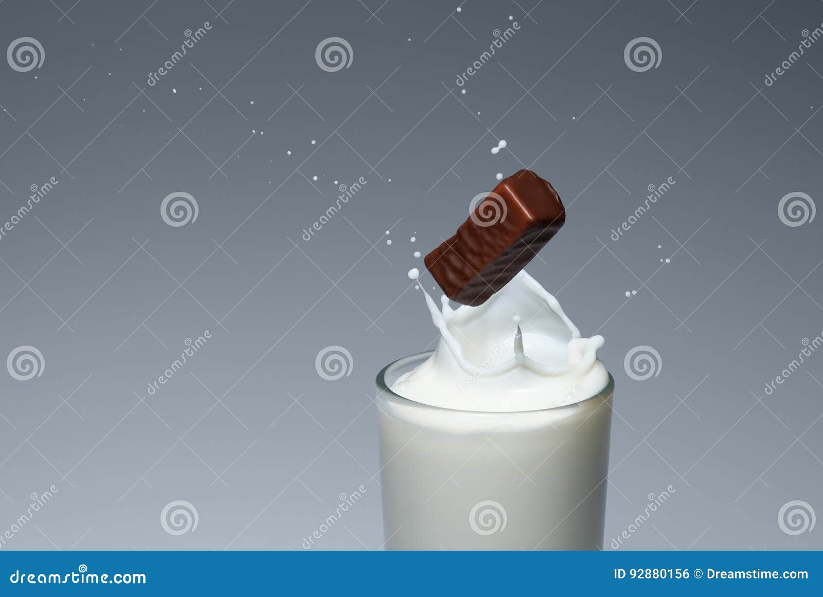A spray of milk stock photo. Image of chocolate, background - 92880156
