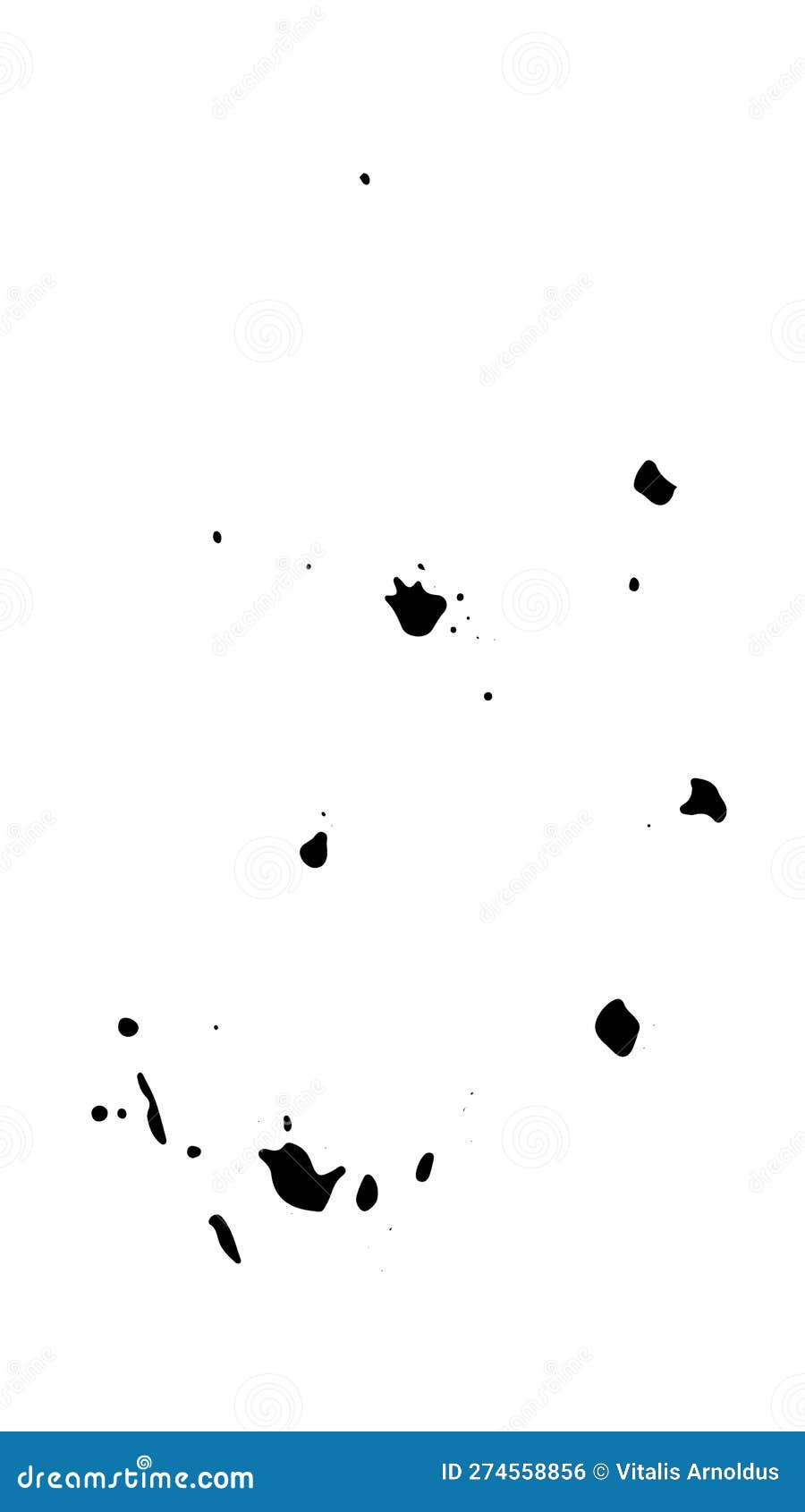 Spray Paint Brush, Splatter Patterns, Texture, Ink Drop on Vector Stock ...