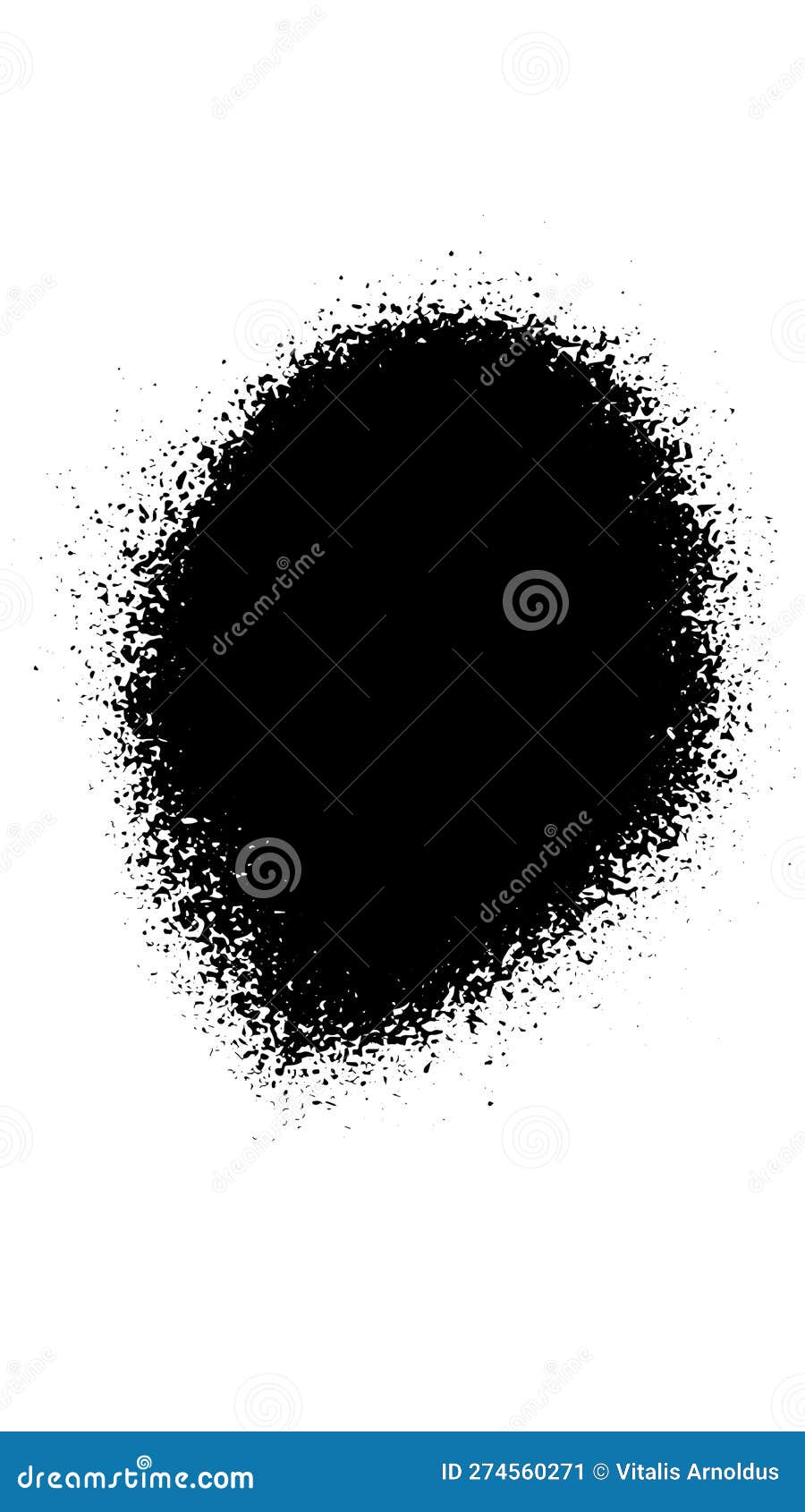 Spray Paint Brush, Splatter Patterns, Texture, Ink Drop on Vector Stock ...
