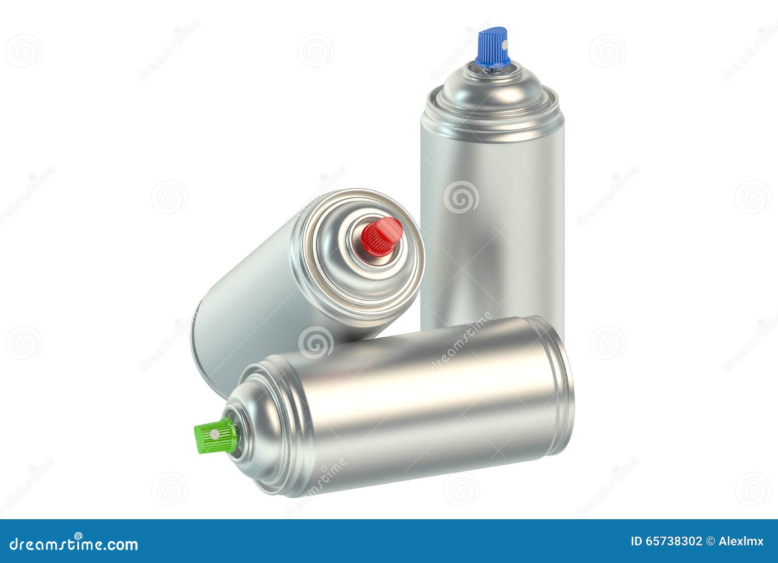 Spray paint cans stock illustration. Illustration of opened - 65738302