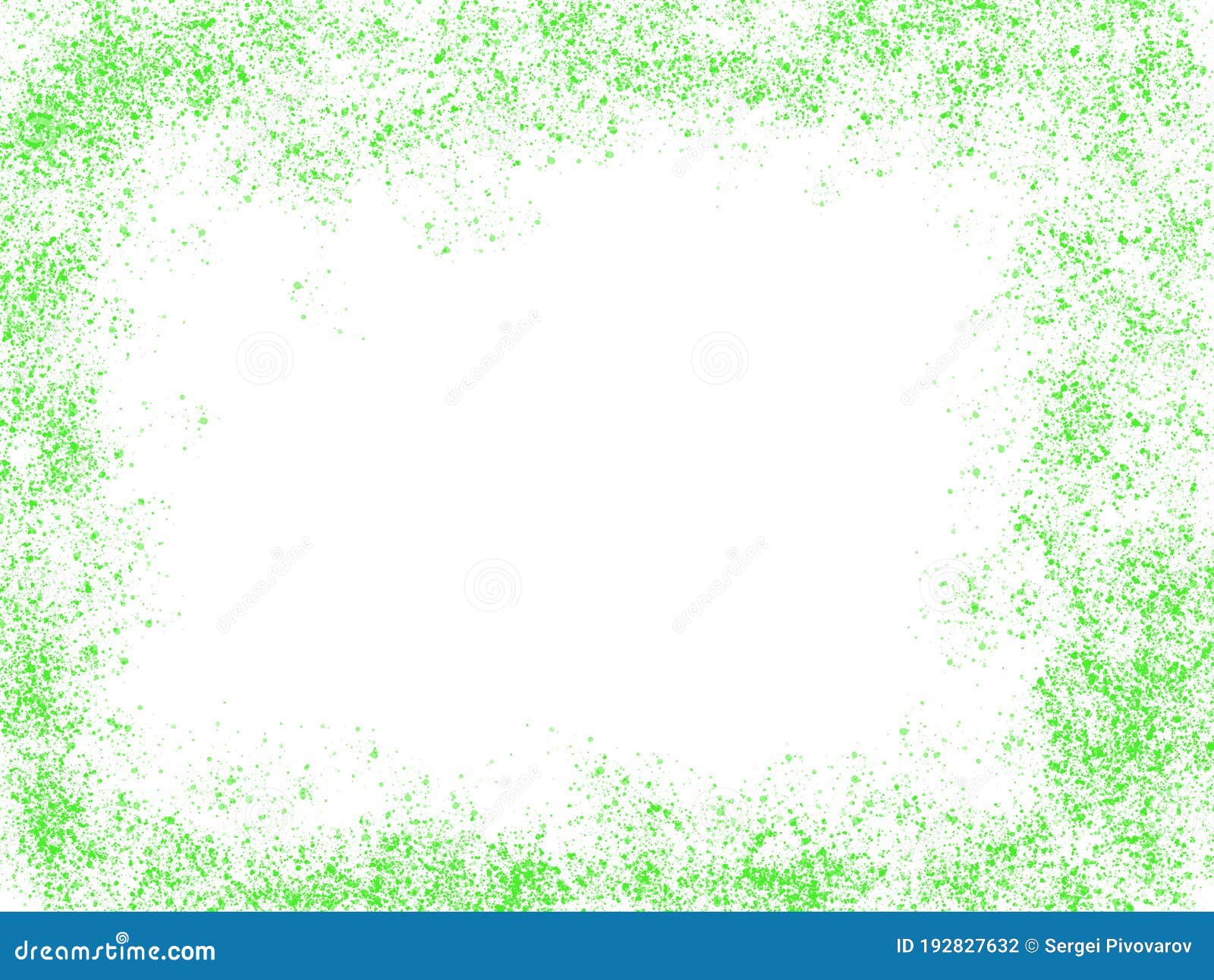 Spray Paint Frame on Isolated Background Spring Design Stock ...
