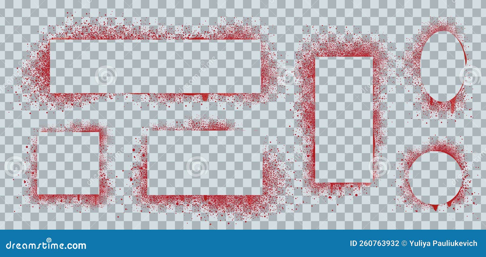 Stencil Borders Vector | CartoonDealer.com #14128896