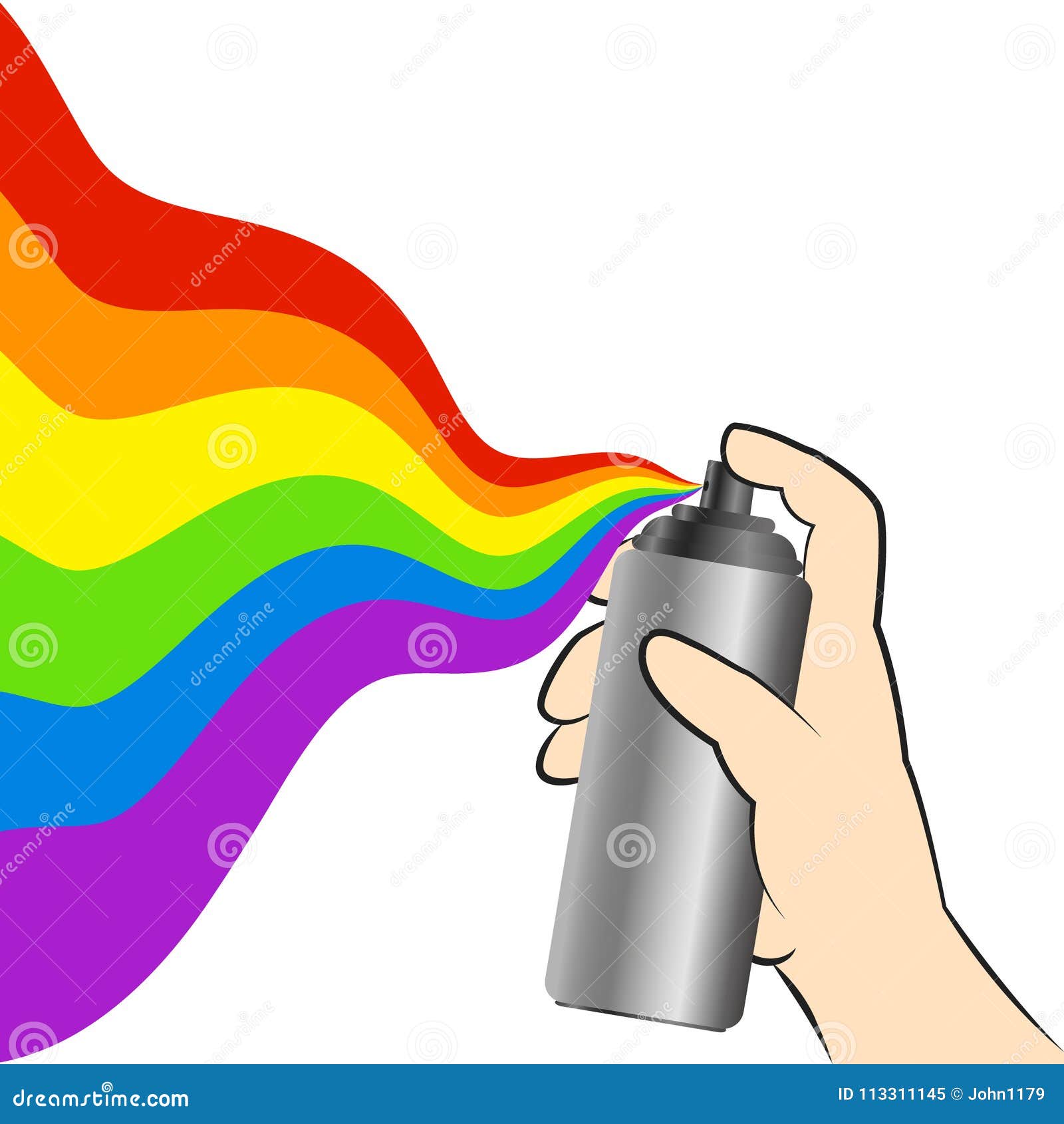 Spray paint symbol stock illustration. Illustration of paint - 113311145