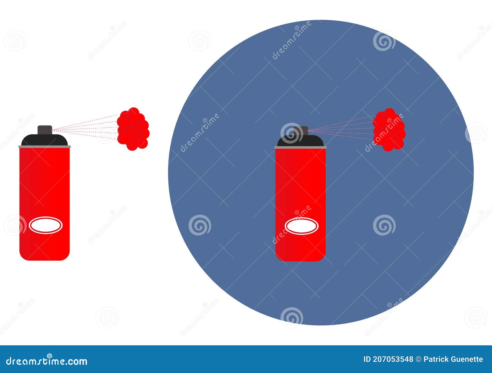 Spray Paint ,illustration, Vector Stock Vector - Illustration of ...