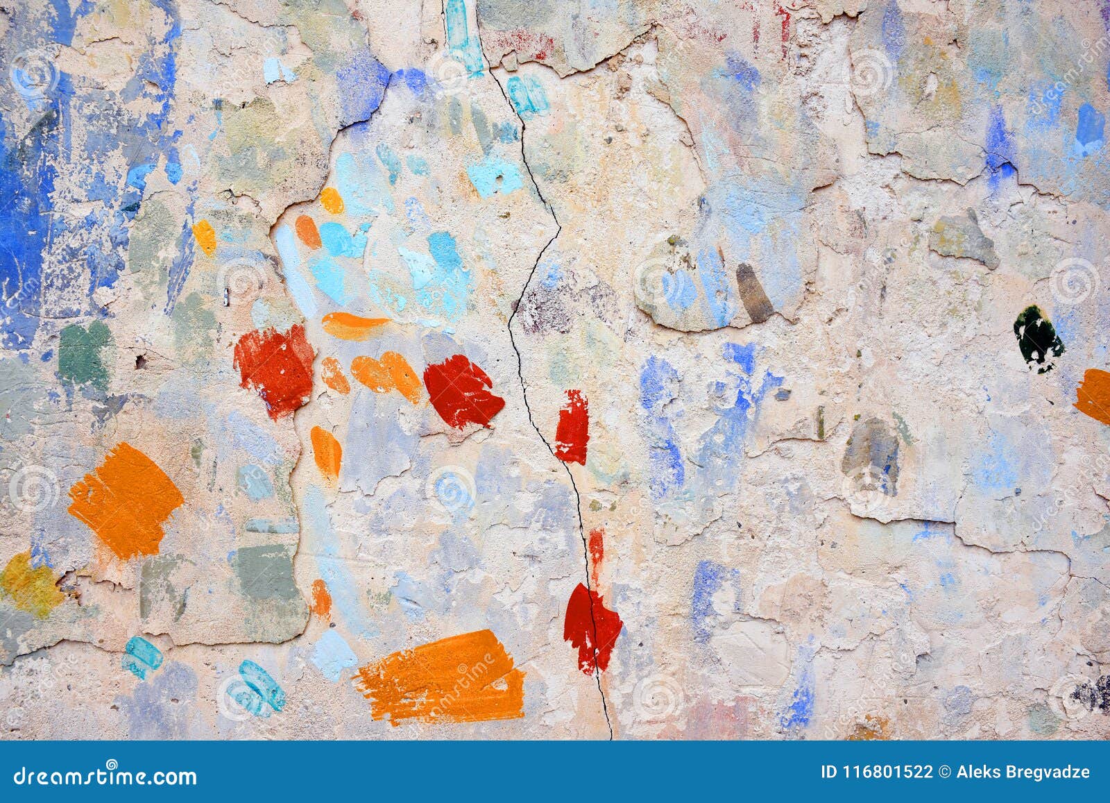 Spray Paint Shape on the Wall Stock Photo - Image of texture, style ...