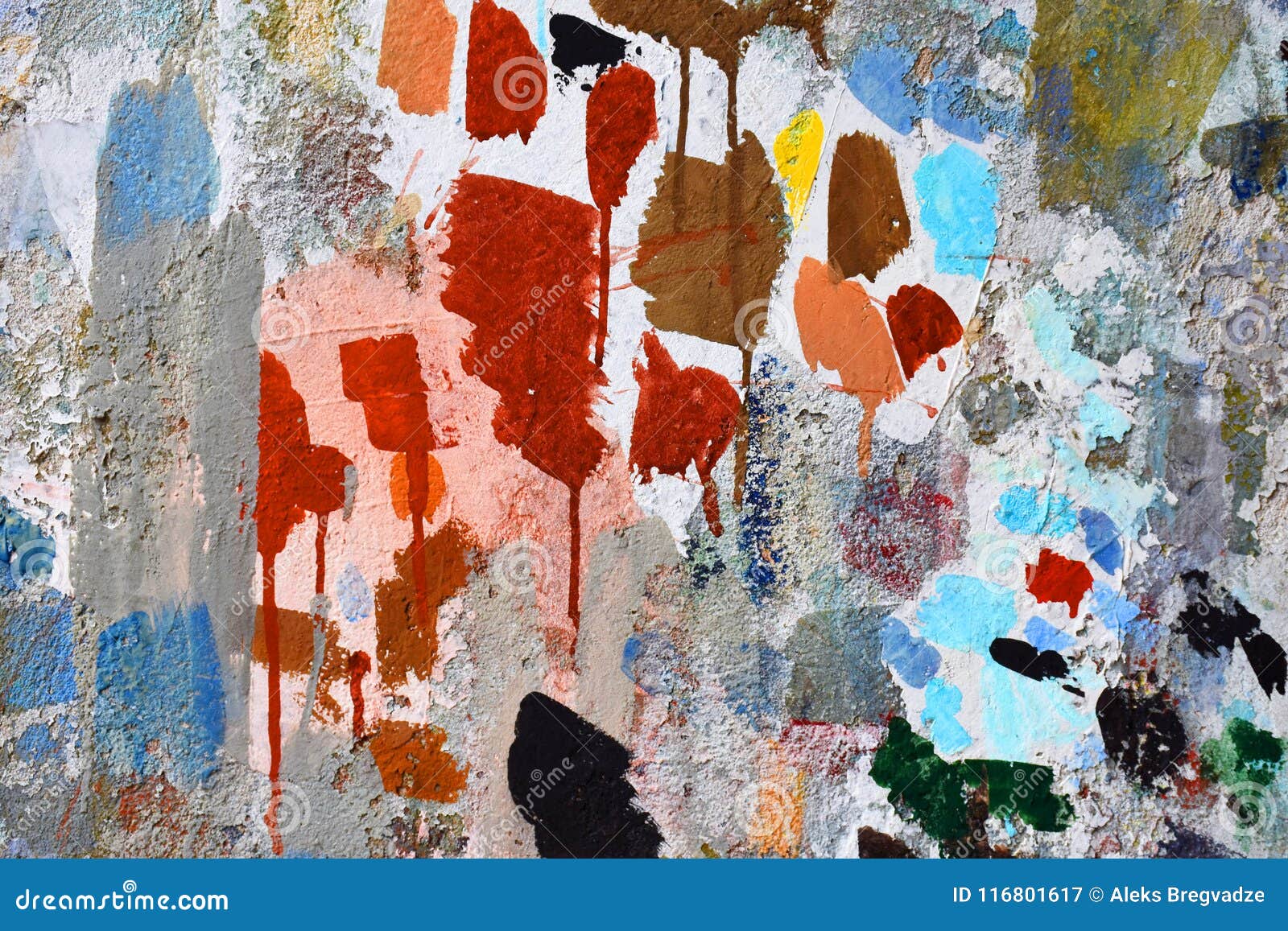 Spray Paint Shape on the Wall Stock Image - Image of wallstreet, wall ...