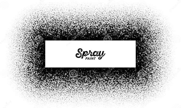 Spray Paint Splatter Background Stock Vector - Illustration of black ...