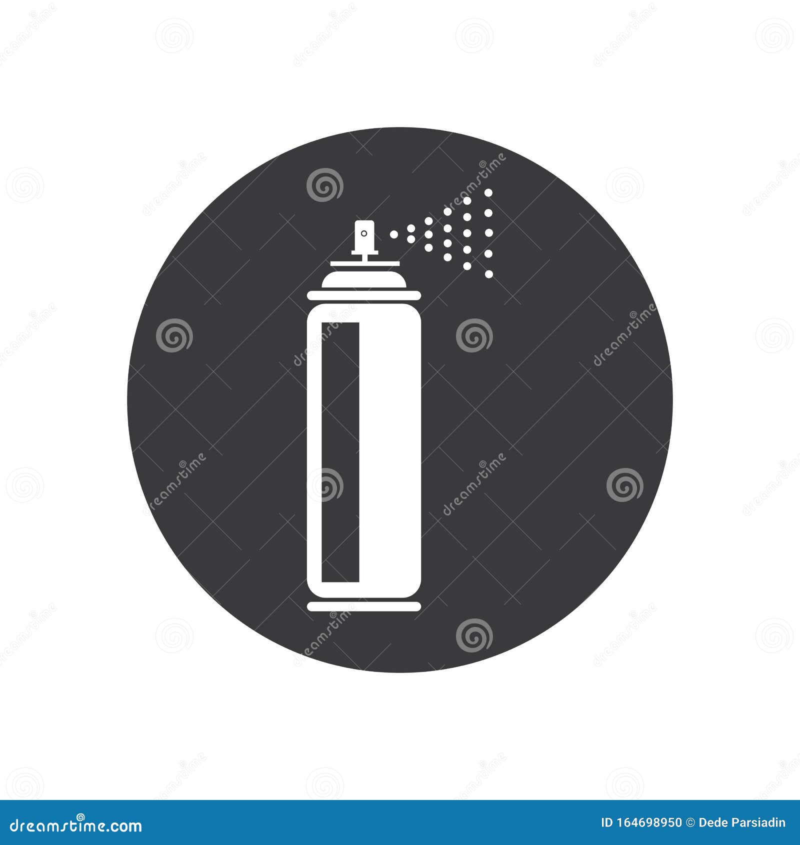 Spray paint stock vector. Illustration of shape, drop - 164698950
