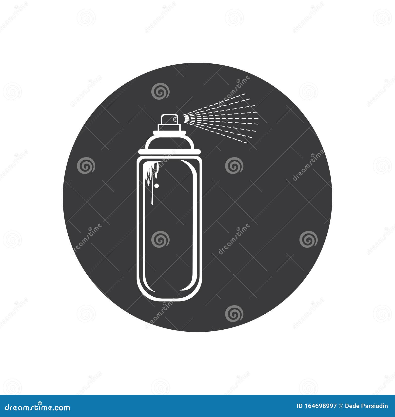 Spray paint stock vector. Illustration of spray, sprayer - 164698997