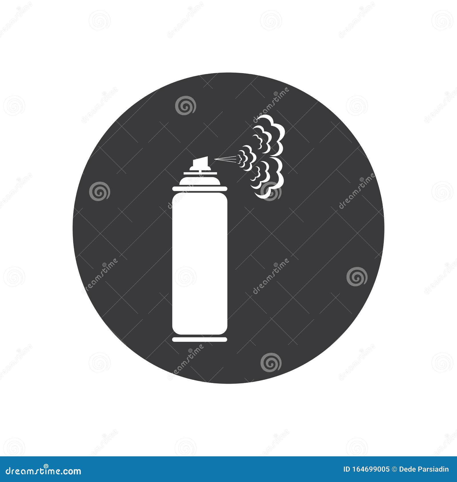 Spray paint stock vector. Illustration of concept, symbol - 164699005