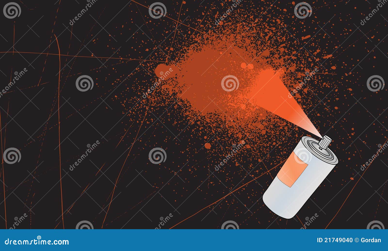 Spray splatter background stock vector. Illustration of pattern - 21749040