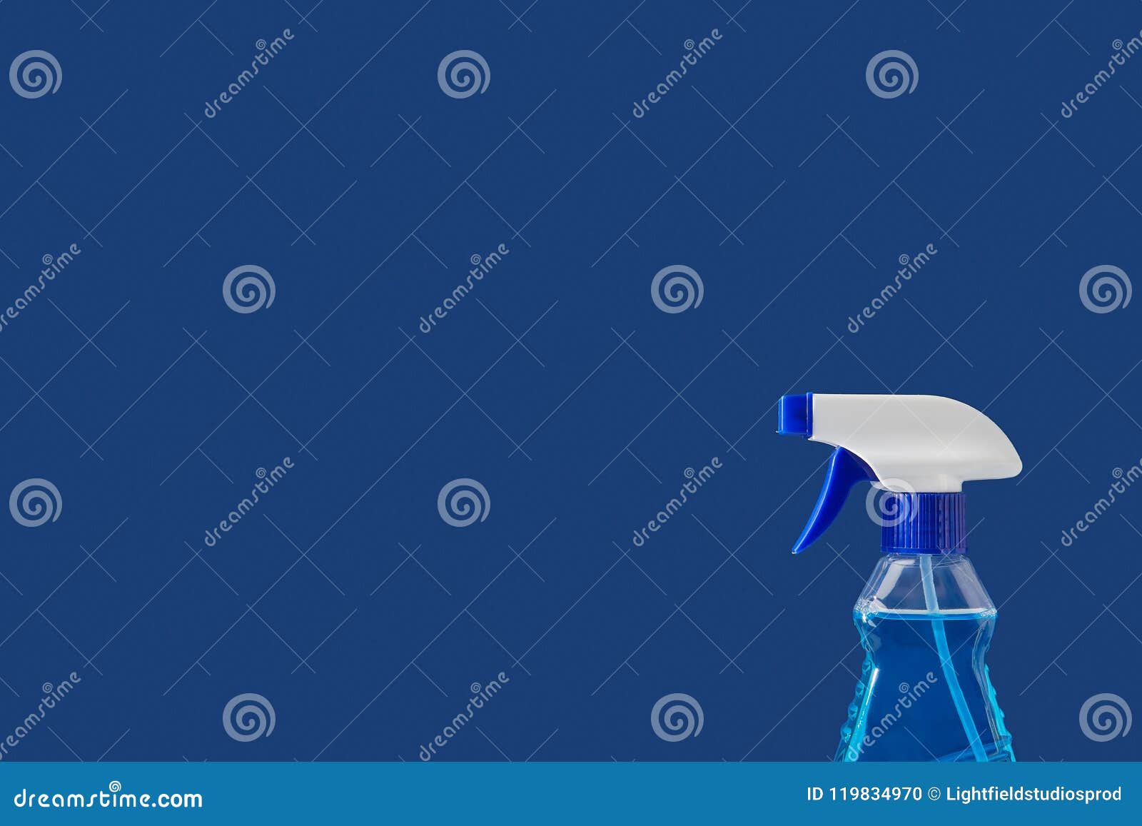Spray for Spring Cleaning Isolated Stock Photo - Image of hygiene, copy ...