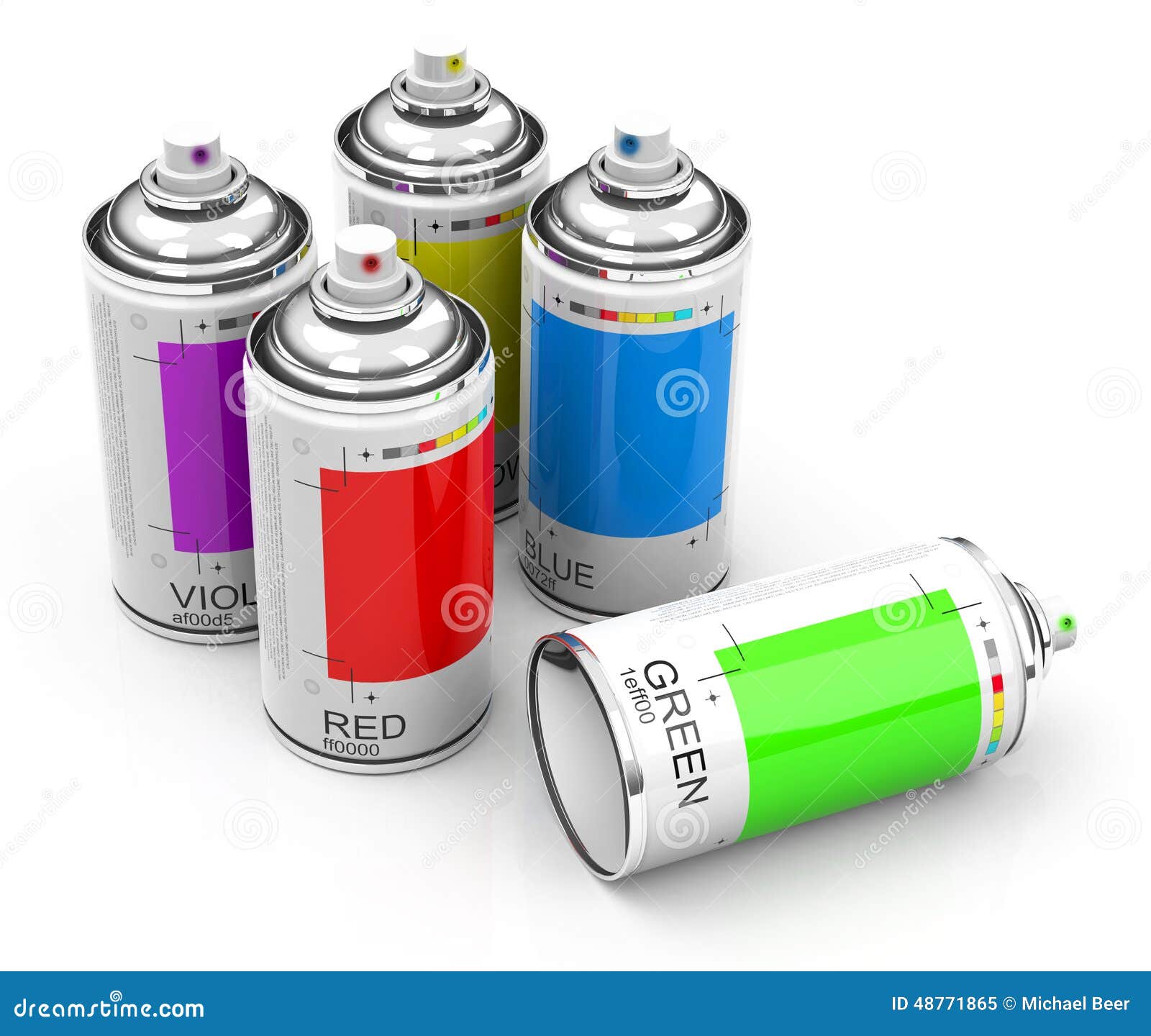 Spraydosen stock abbildung. Illustration von zinn, flasche - 48771865