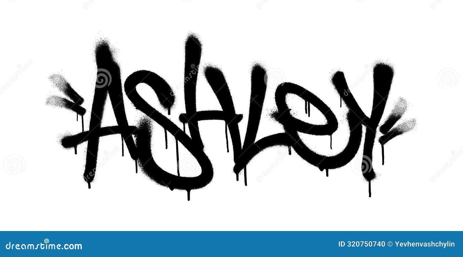 Ashley Female Name - In Stylish Lettering Cursive Typography Text ...