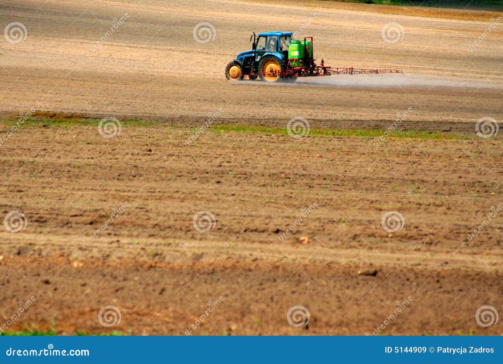 Sprayer on a field stock image. Image of farm, pesticide - 5144909