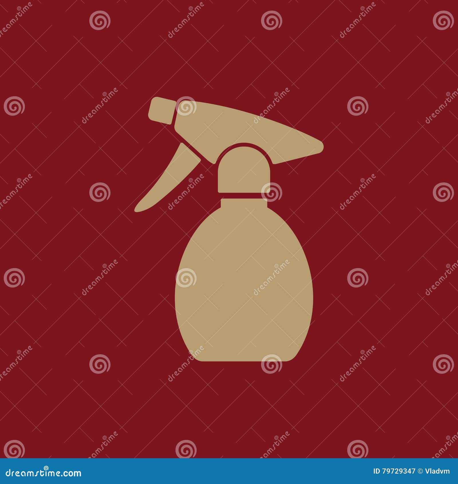 The Sprayer Icon. Atomizer Symbol Stock Vector - Illustration of ...