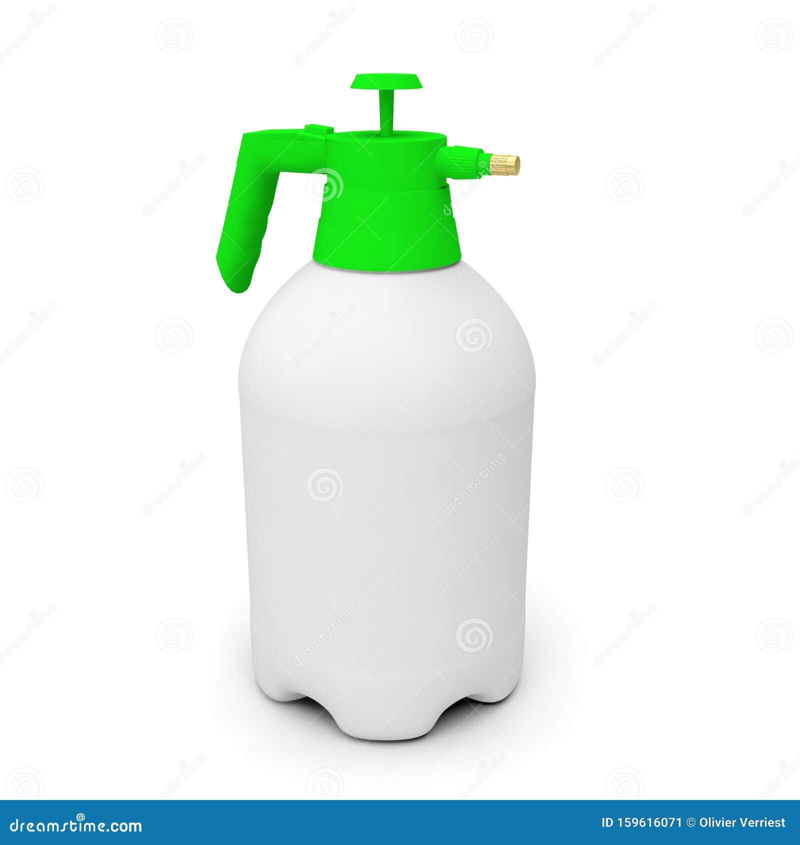 Sprayer Spray Bottle Pressure Pesticide Container Stock Illustration ...