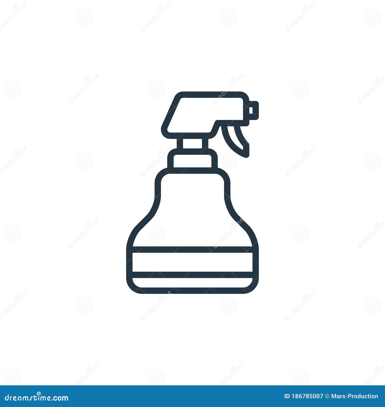 Sprayer Vector Icon. Sprayer Editable Stroke. Sprayer Linear Symbol for ...