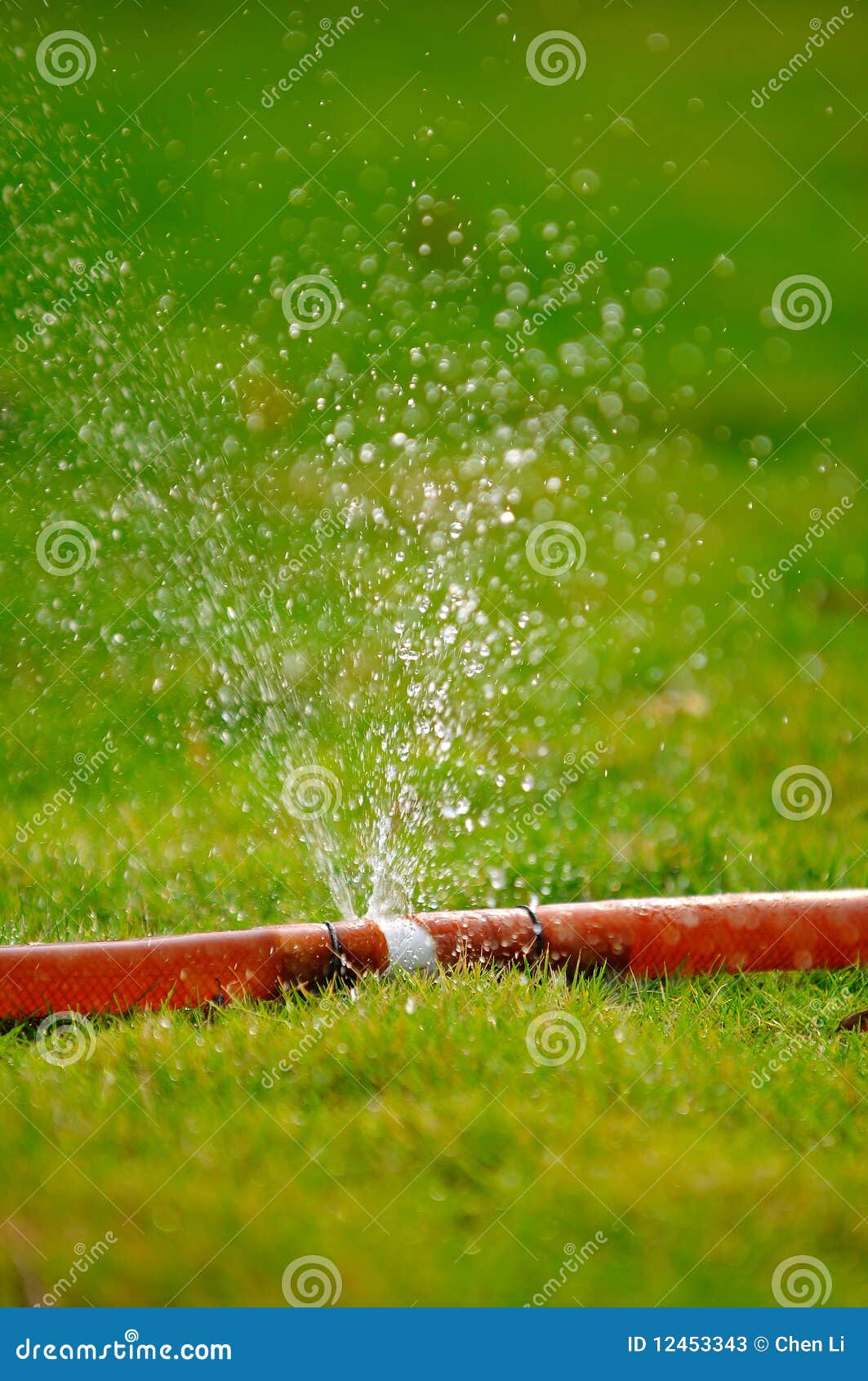 Spraying water stock image. Image of pipes, working, happiness - 12453343