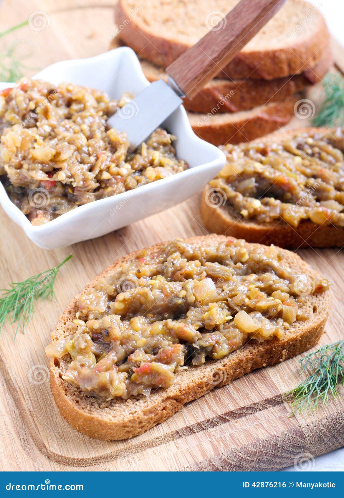 Spread on bread stock photo. Image of pepper, spread - 42876216