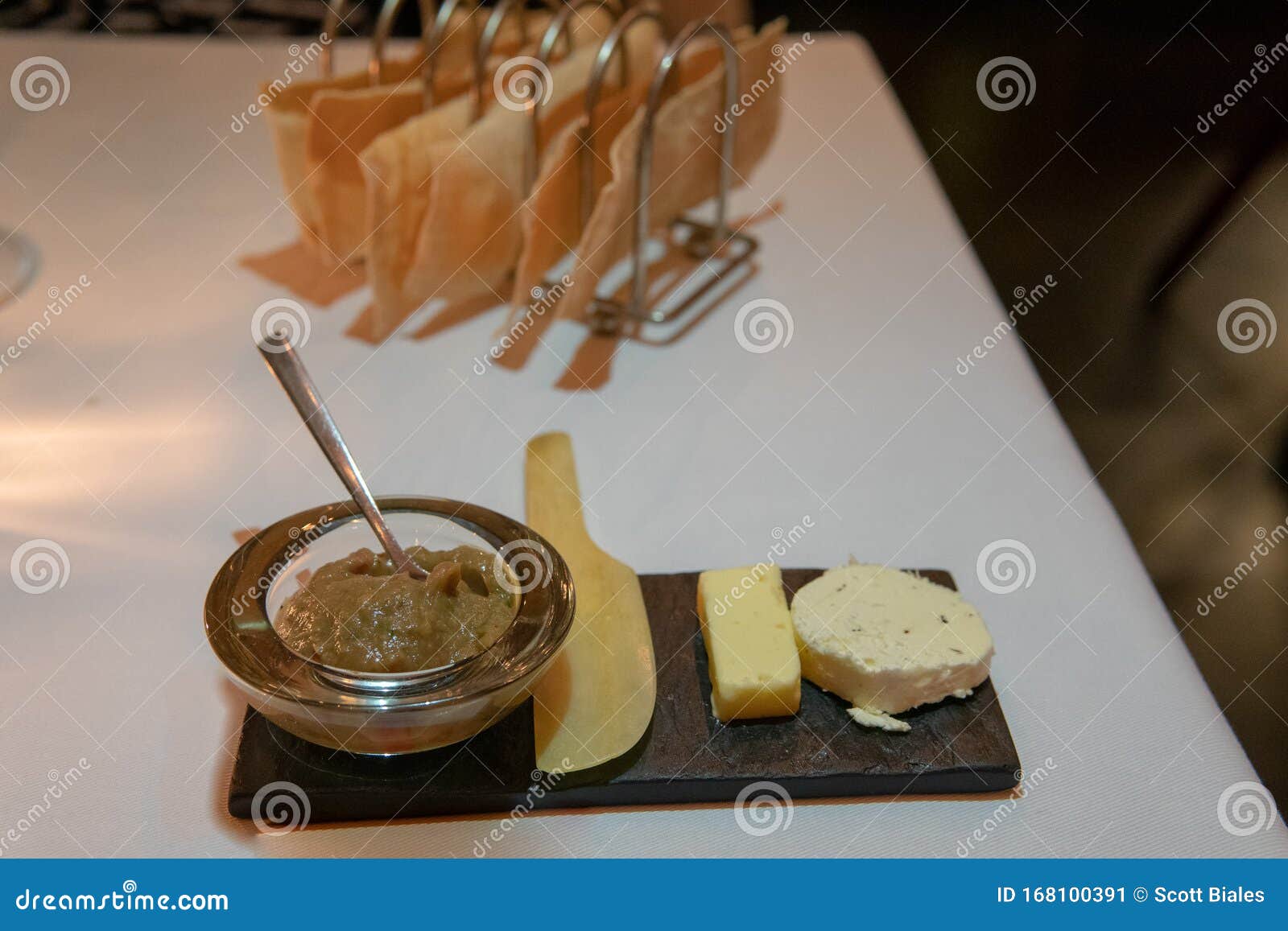 Bread Platter with Cheese Assortment Stock Image - Image of blue ...