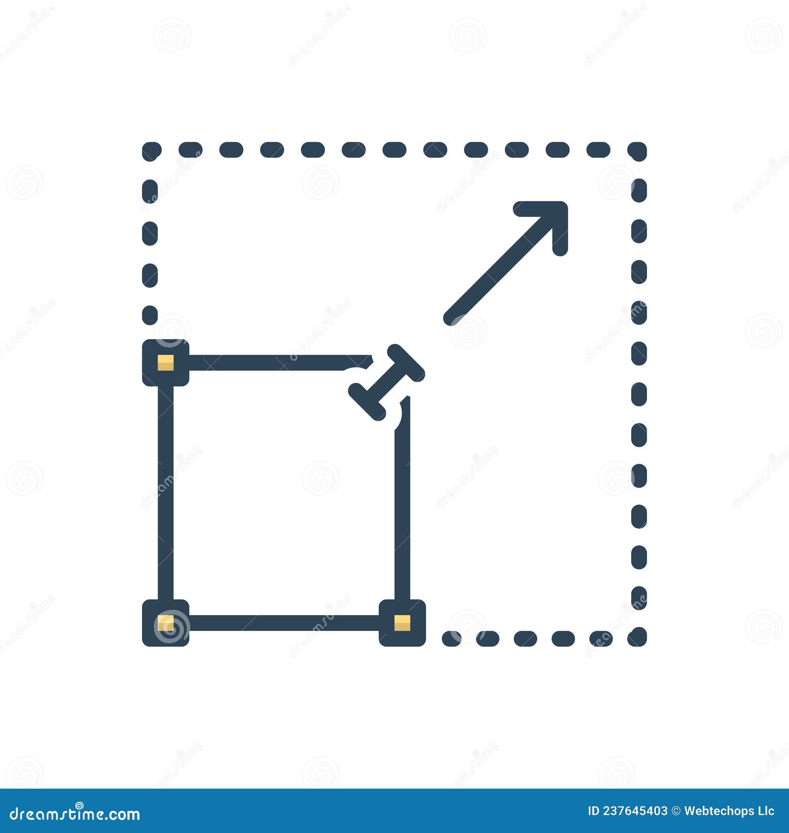 Color Illustration Icon for Spread, Dissemination and Prevalence Stock ...
