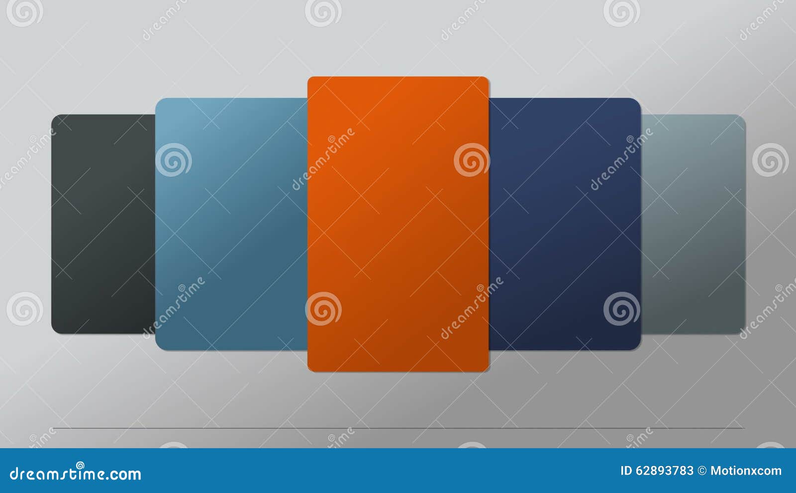 Spread Five Rectangle Solution Box Animation, Presentation Animation ...