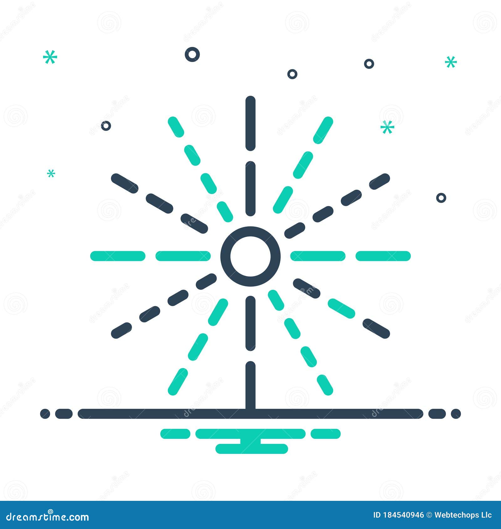 Mix Icon for Spread, Expansion and Elaboration Stock Vector ...