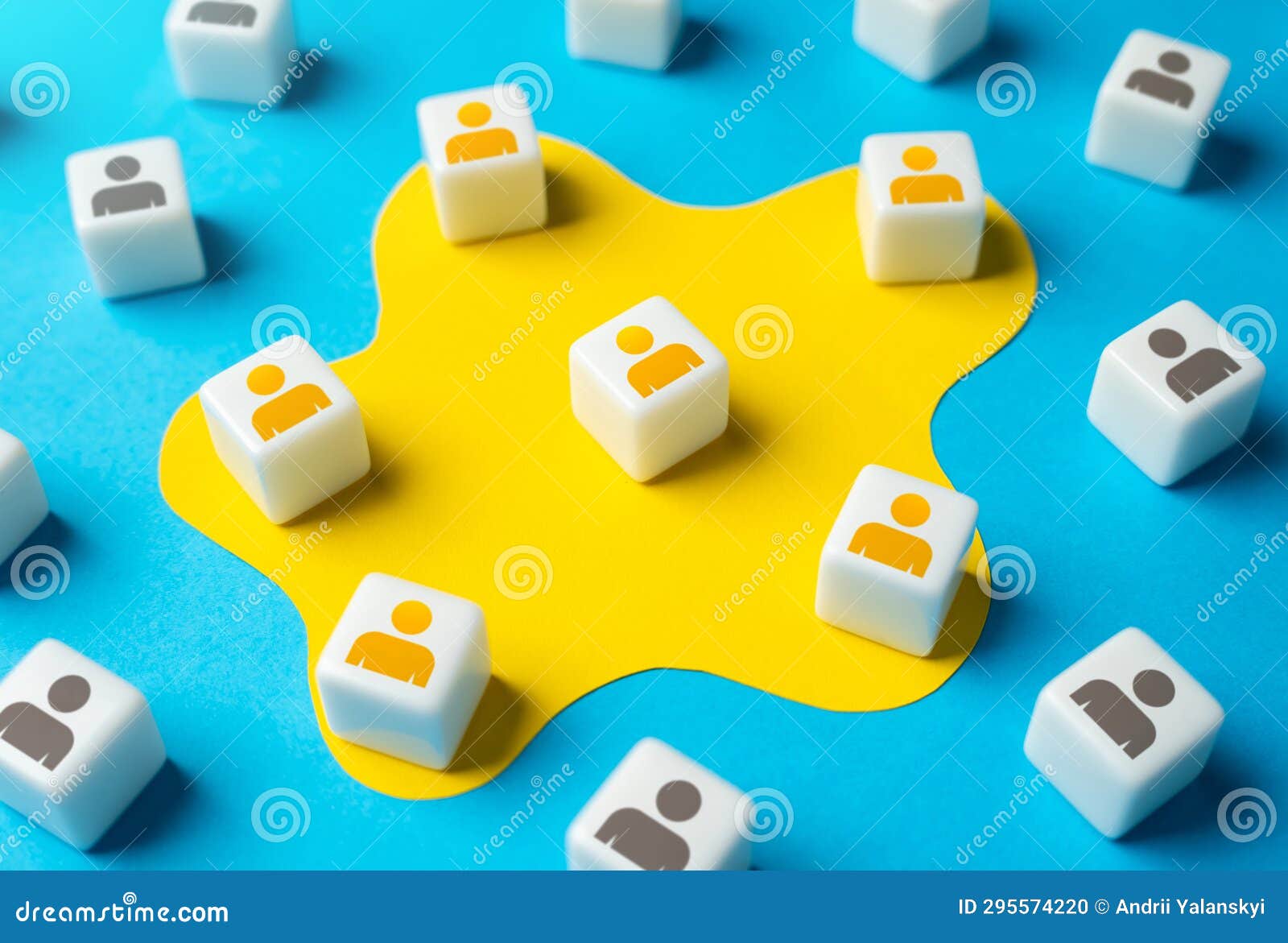 Spread Influence. Acceptance of New Members Stock Photo - Image of ...