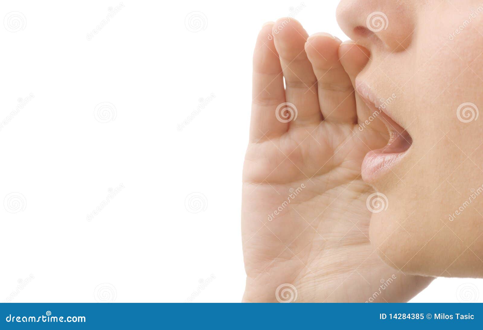 Spread of rumor stock image. Image of mouth, spreading - 14284385