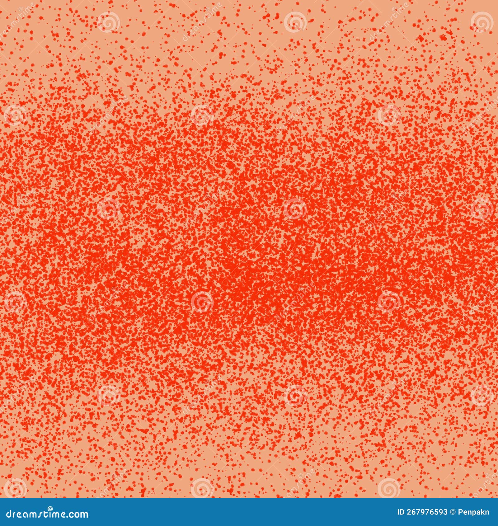 Spread Scatter Orange Paint on the Paper Stock Illustration ...
