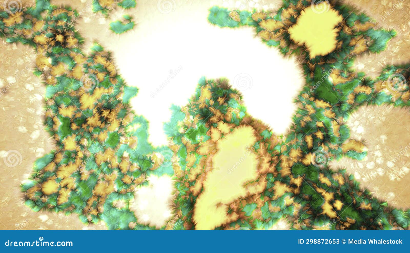 Spreading and Transforming Stained Background. Motion. Concept of Art ...