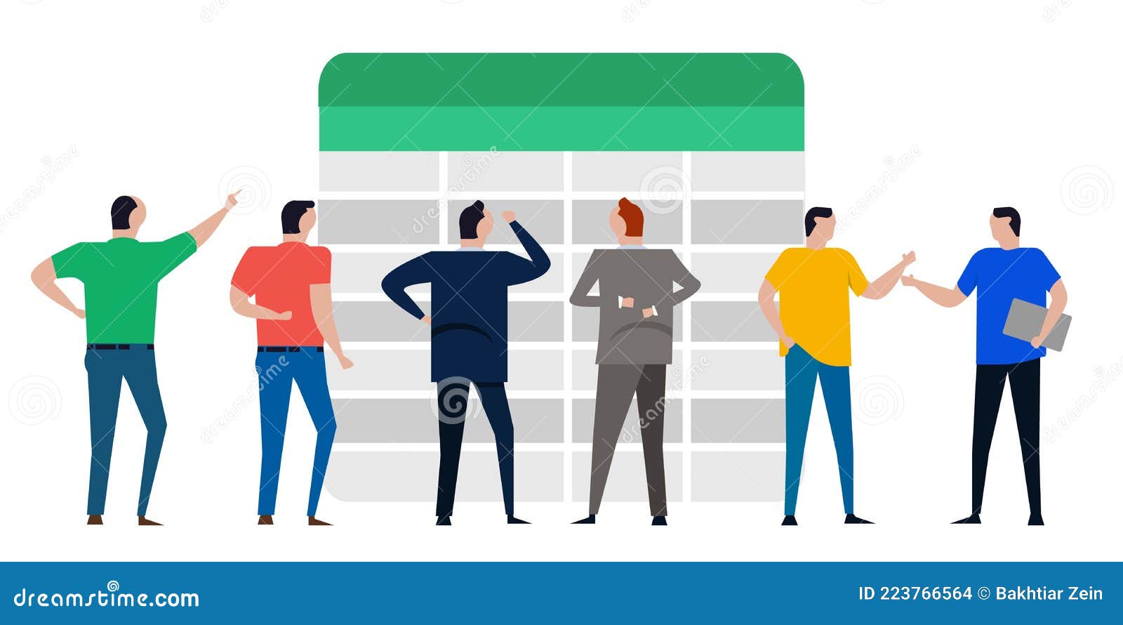 Document, Spreadsheet Table Icon. Signs And Symbols Can Be Used For Web ...