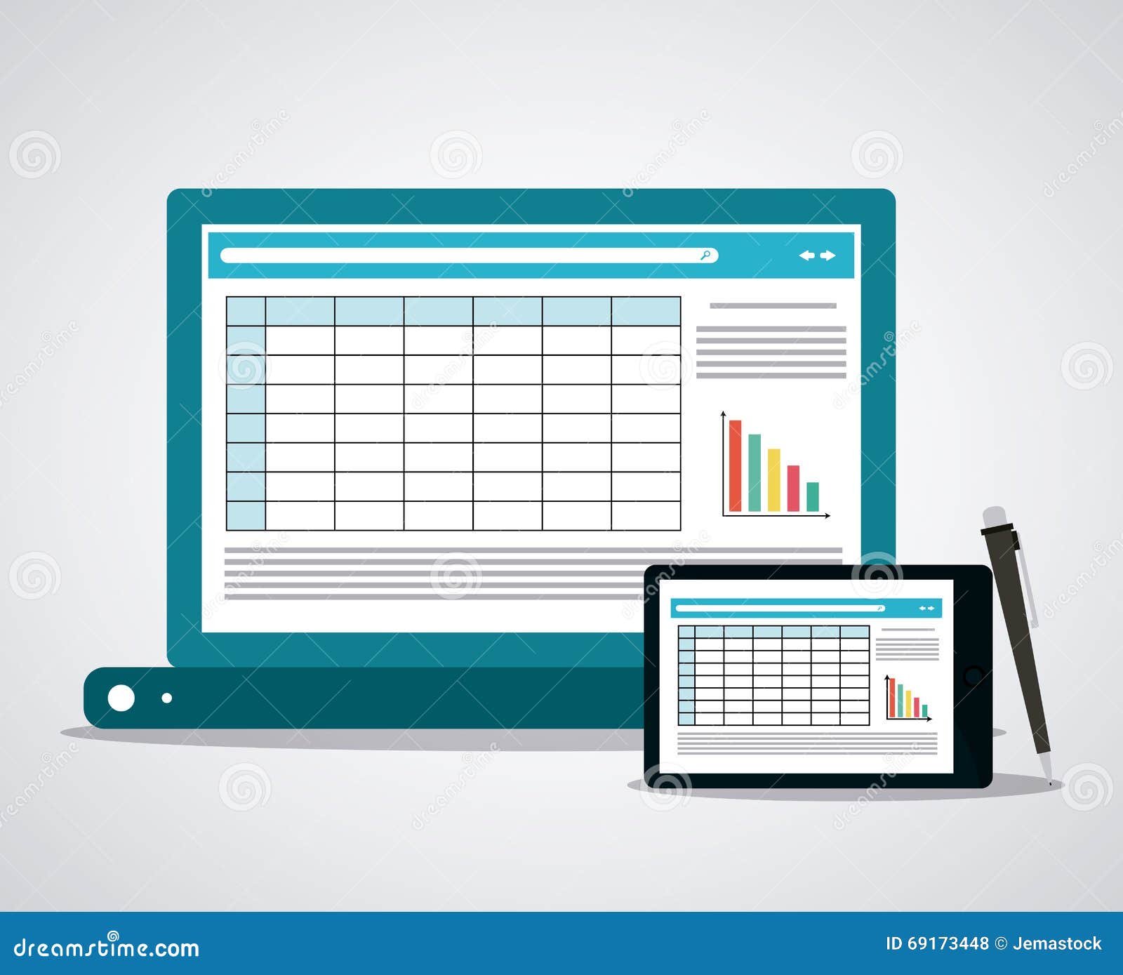 Spreadsheet Stock Illustrations – 3,119 Spreadsheet Stock Illustrations ...