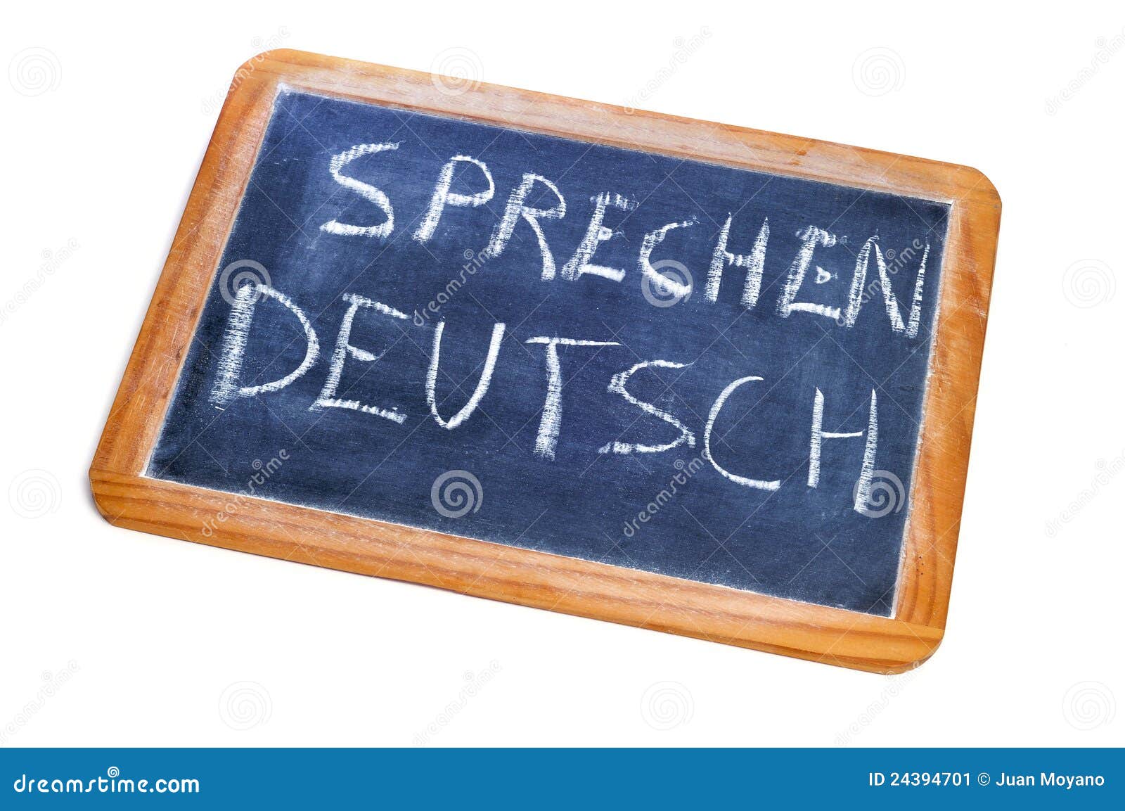 Sprechen Deutsch, German is Spoken Stock Image - Image of chalk ...