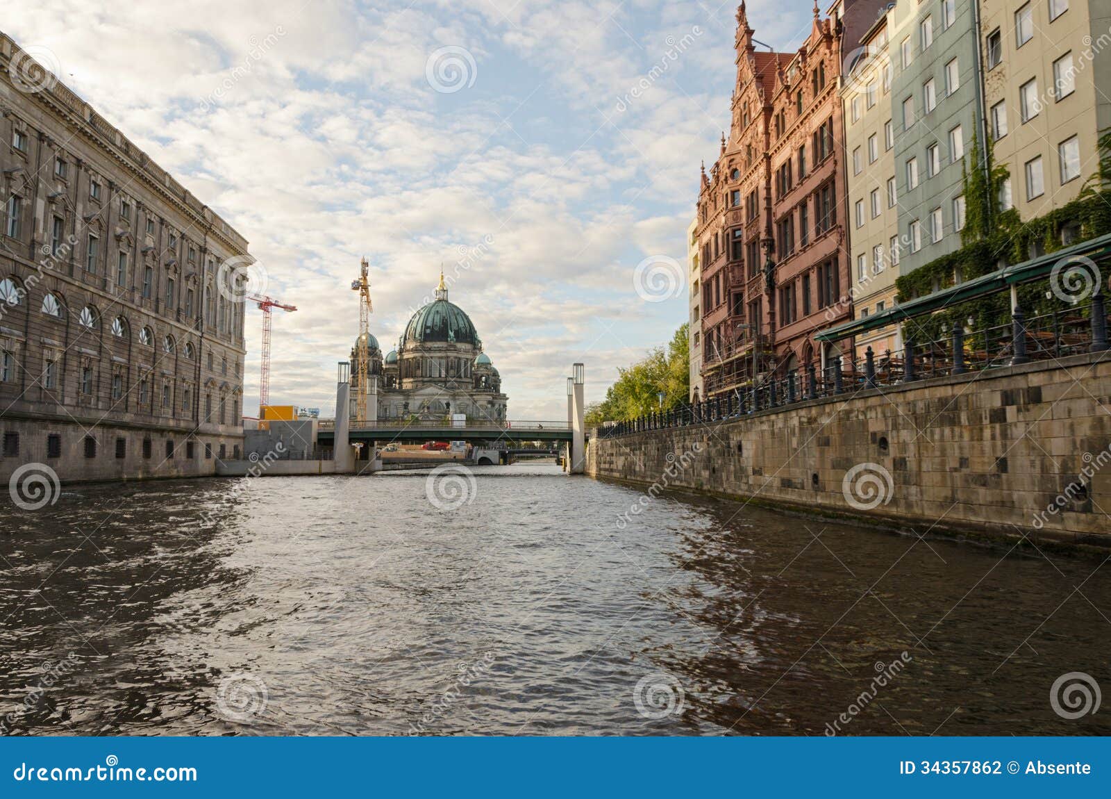 Spree River stock photo. Image of city, germany, berlin - 34357862