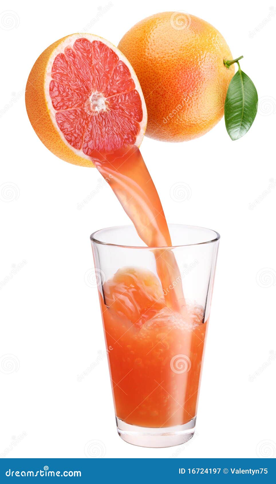 Spremuta Di Pompelmo Fresca. Immagine Stock - Immagine di vetro ...