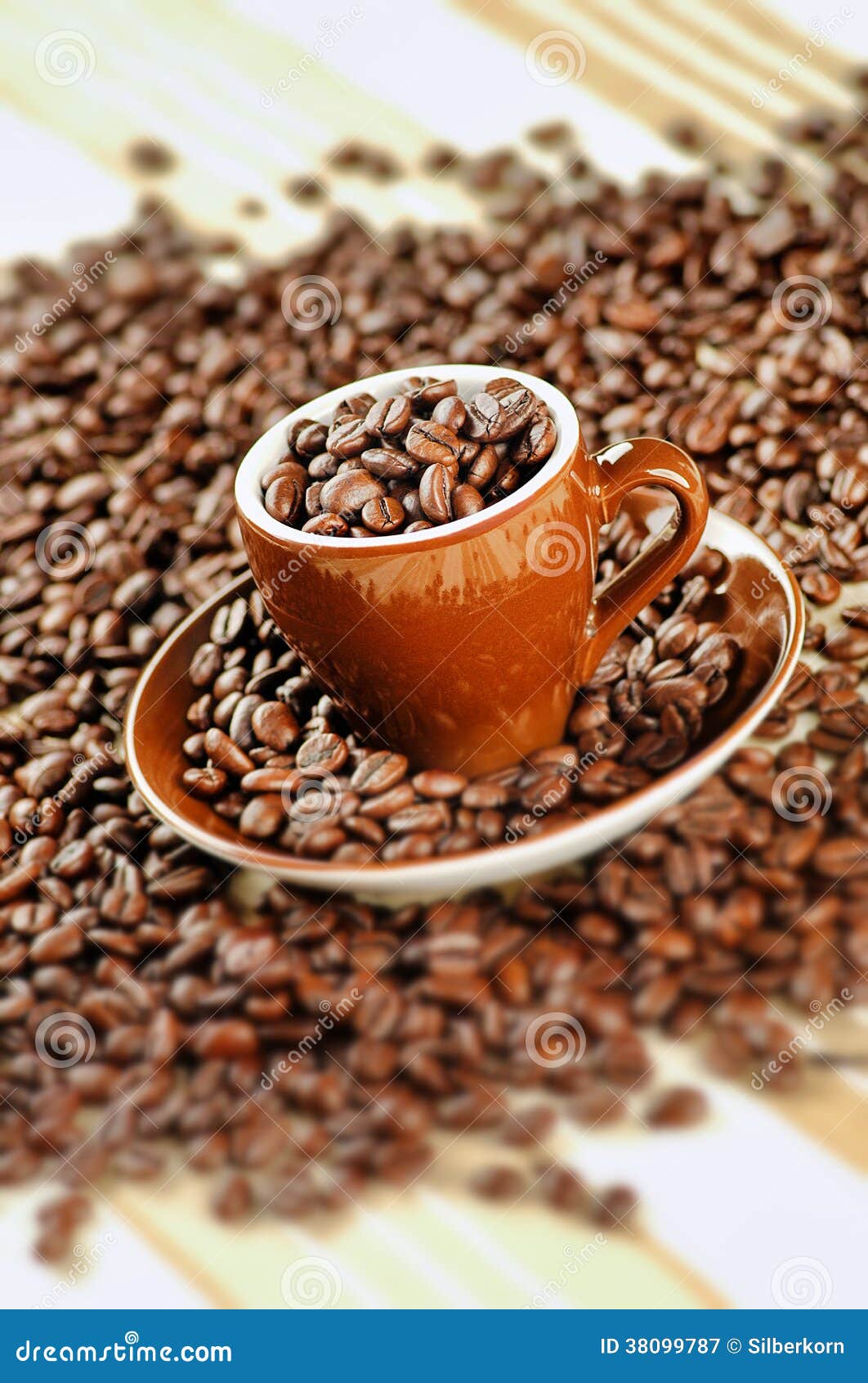Spresso Coffee Cup stock image. Image of coffee, beans - 38099787
