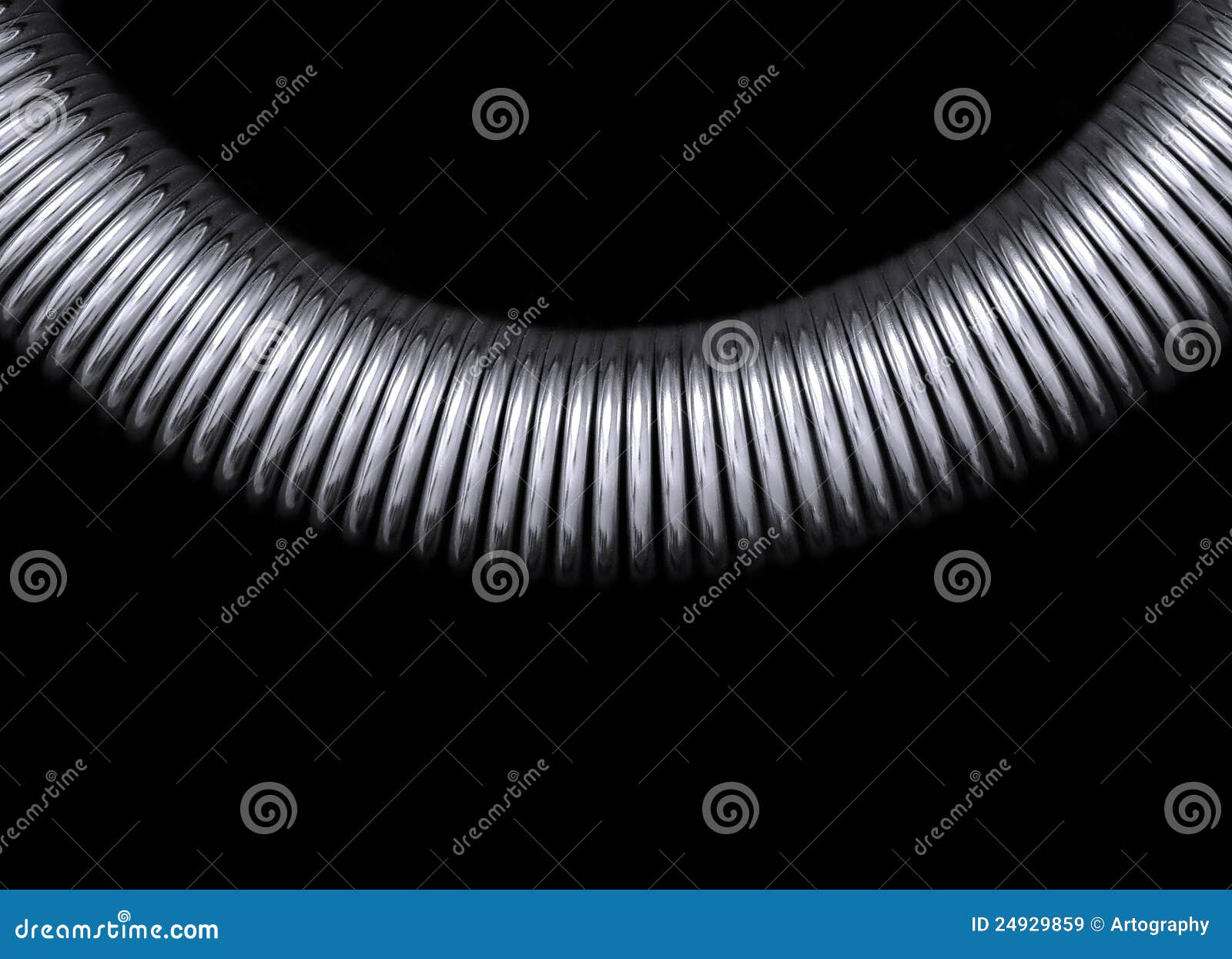 Spring stock image. Image of bended, closeup, chrome - 24929859