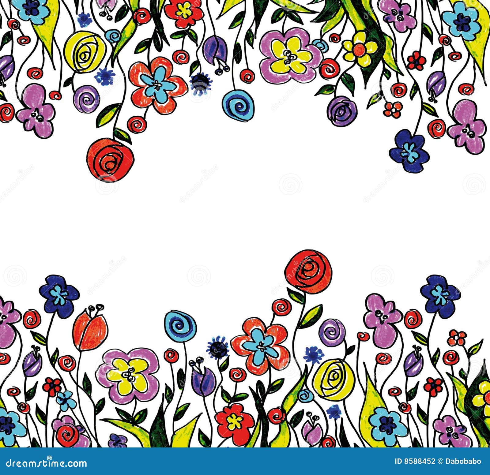 Almost spring stock illustration. Illustration of drawn - 8588452