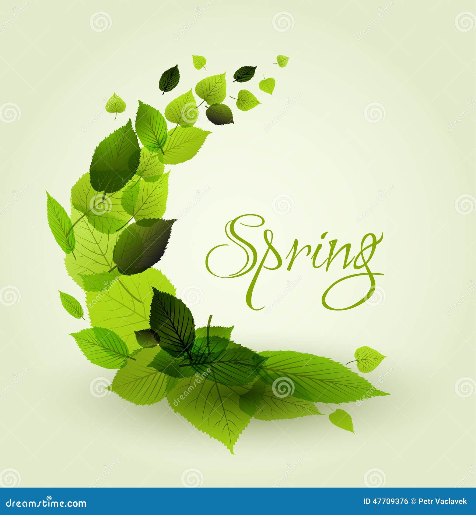 Spring Abstract Floral Background Stock Vector - Illustration of frame ...