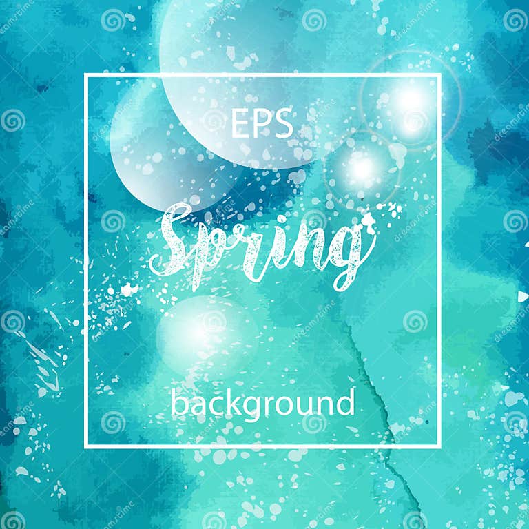 Spring Abstract Texture Background Stock Vector - Illustration of brush ...