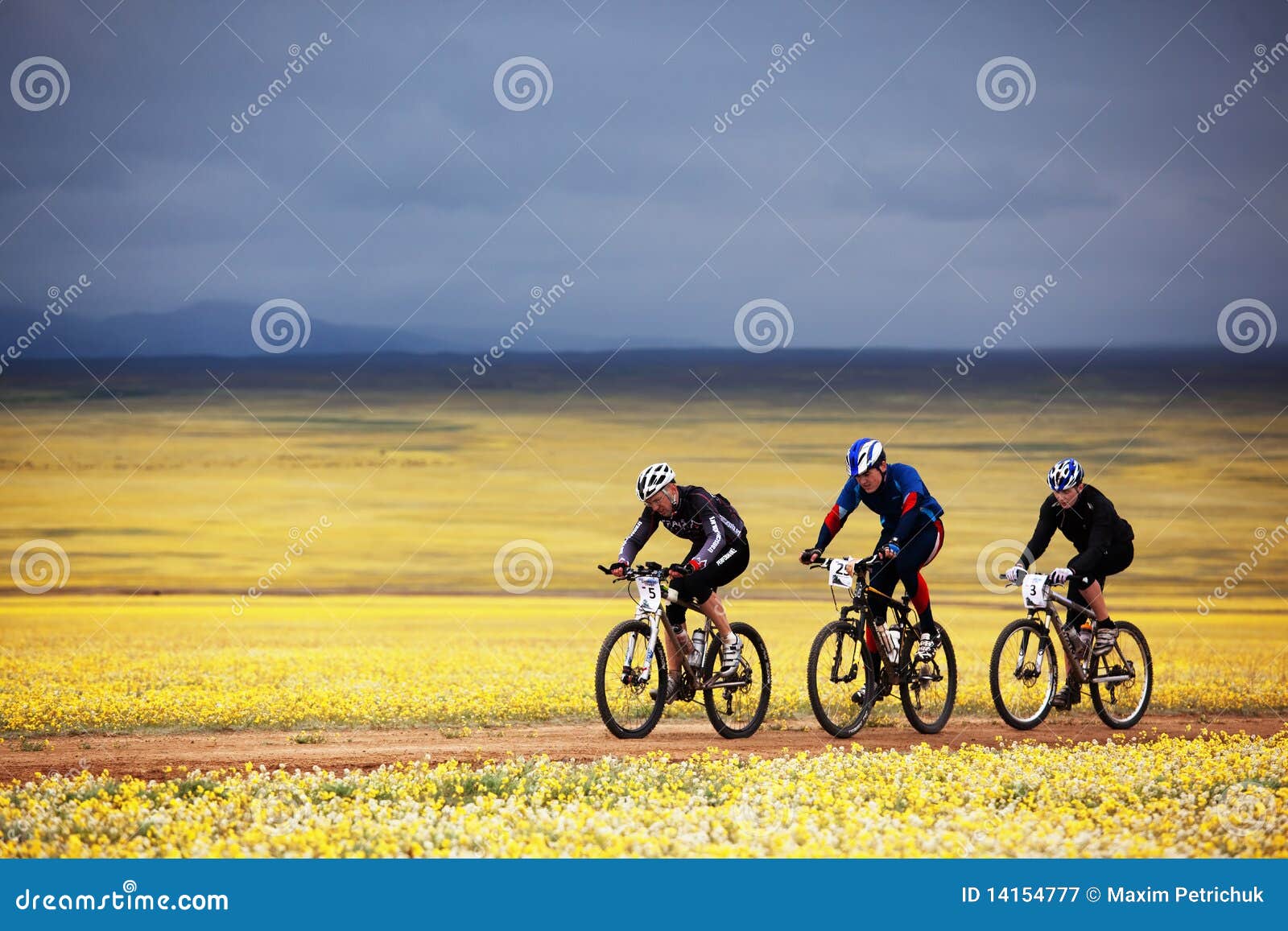 Spring Adventure Mountain Bike Competition Editorial Photography ...