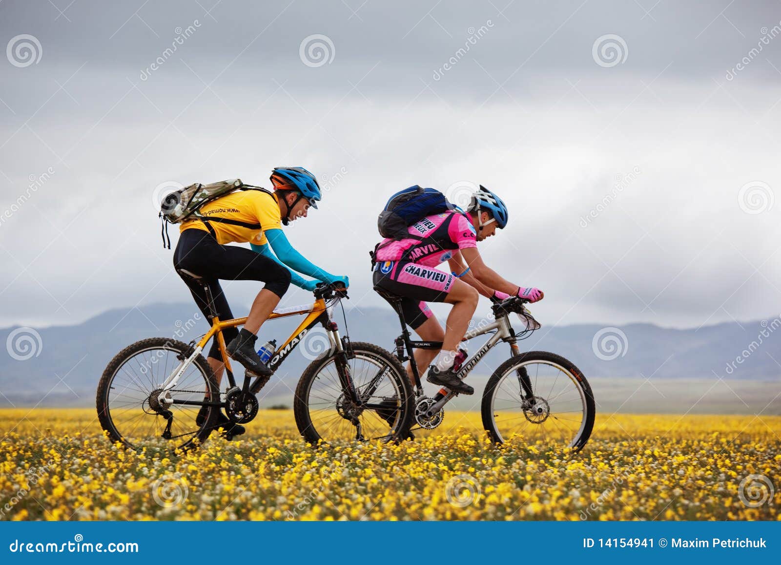 Spring Adventure Mountain Bike Competition Editorial Photo - Image of ...