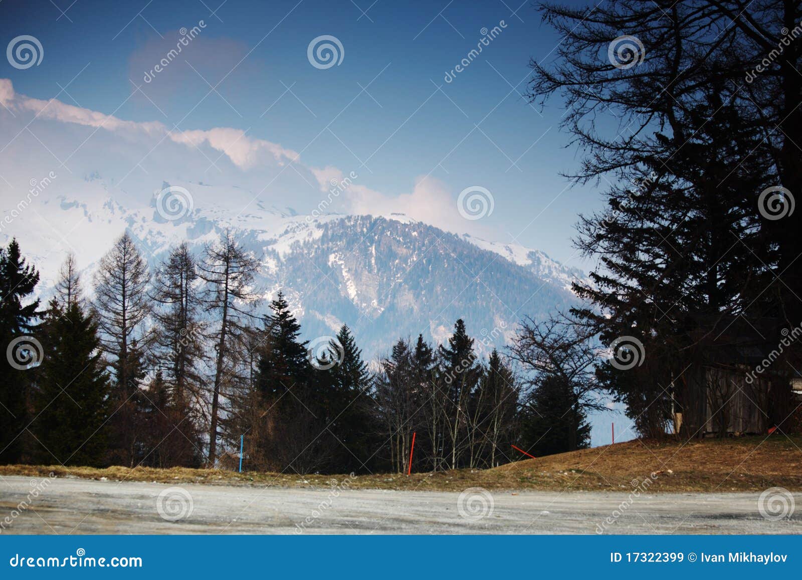 Spring alps stock image. Image of freedom, grass, alpine - 17322399