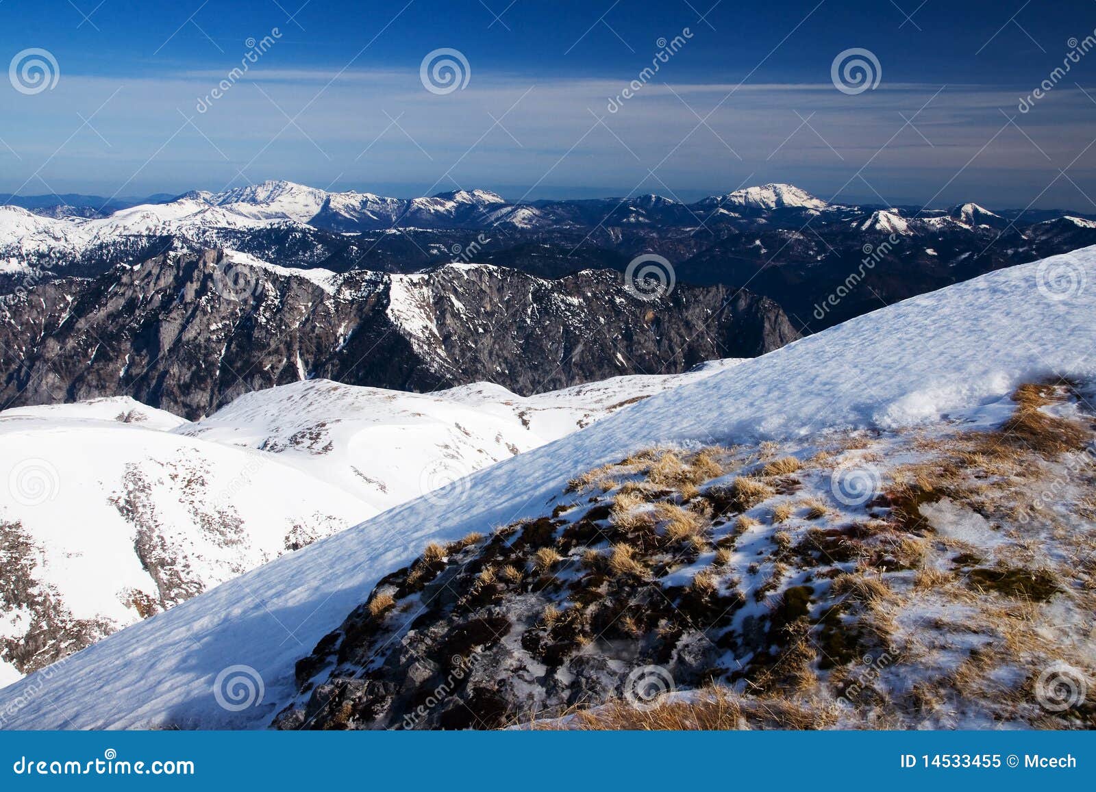 Spring in Austria Alps stock image. Image of alpine, shadow - 14533455